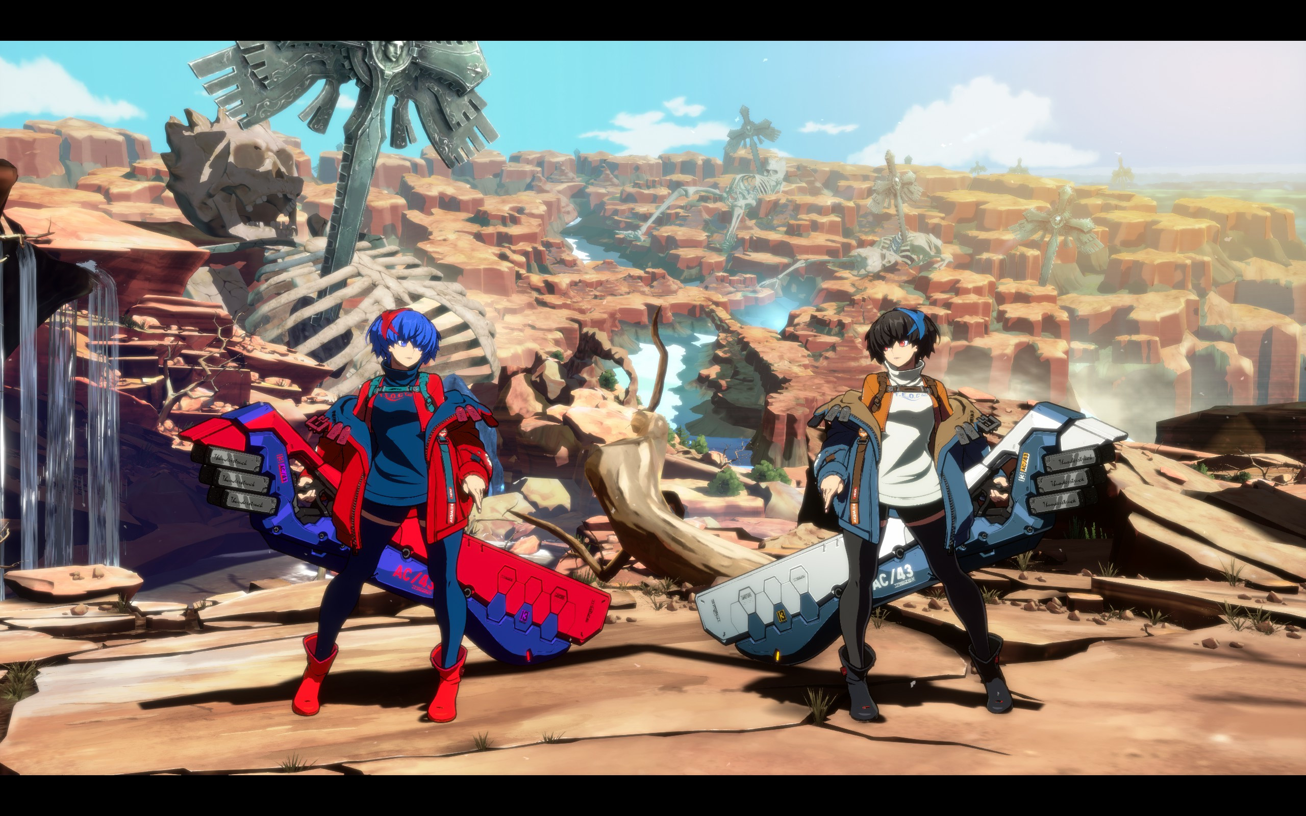 Unika Red and Blue Recolor Mod for GUILTY GEAR -STRIVE- | GGST Mods