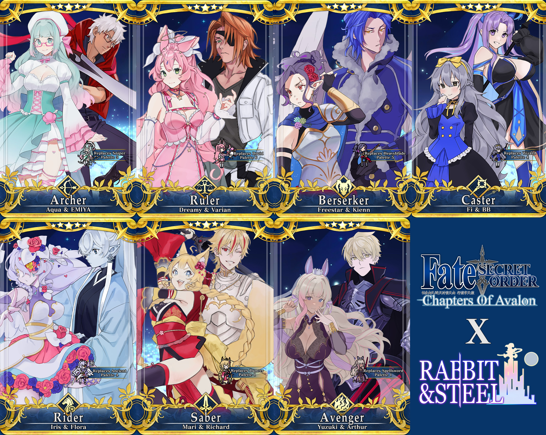 Fate/Secret Order x Rabbit & Steel Mod for Rabbit and Steel | R&S Mods