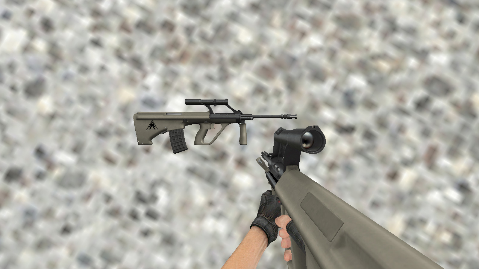 Kaiser PMC Bullpup Assault Rifle Mod for Counter-Strike 1.6 | CS1.6 Mods