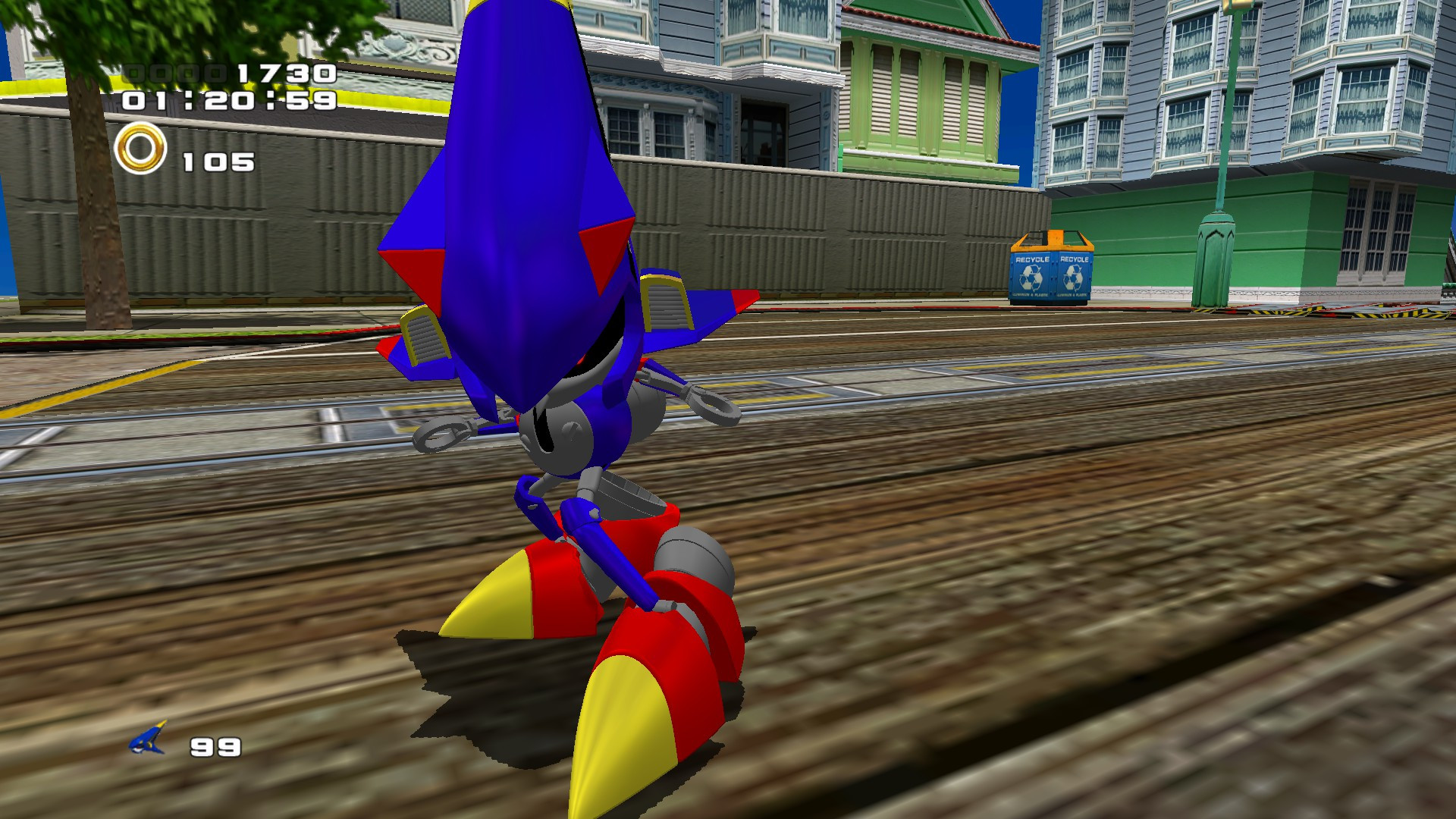 Rocket Metal sonic Mod for Sonic Adventure 2 | SA2 Mods