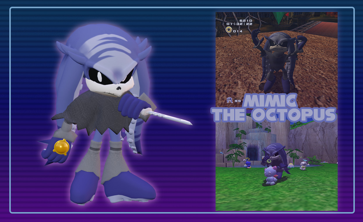 Mimic The Octopus Mod for Sonic Adventure 2 | SA2 Mods
