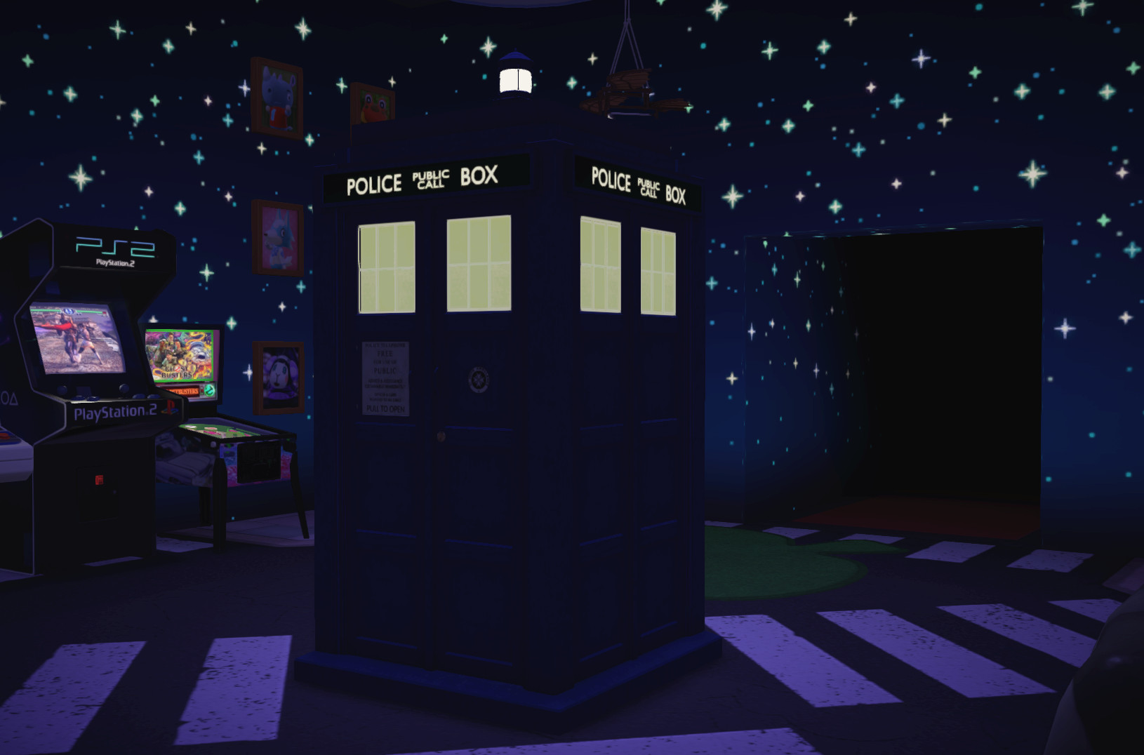 Tardis (Doctor Who) Mod for Animal Crossing: New Horizons | ACNH Mods