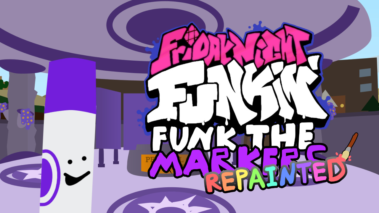 FNF Funk the Markers: Repainted Mod for Friday Night Funkin' | FNF Mods