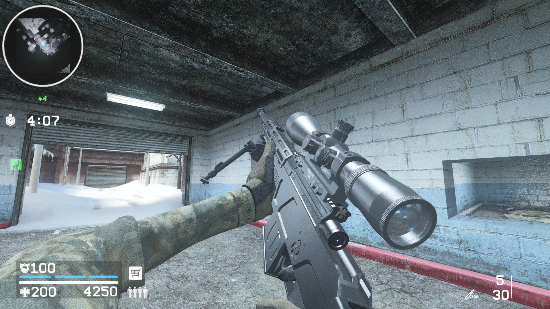 QBU202 8.6mm sniper rifle Mod for Counter-Strike: Source | CS:S Mods