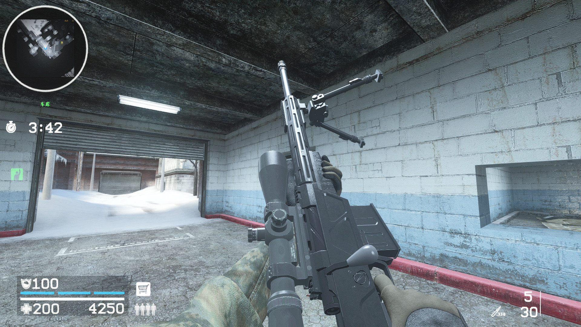 QBU202 8.6mm sniper rifle Mod for Counter-Strike: Source | CS:S Mods