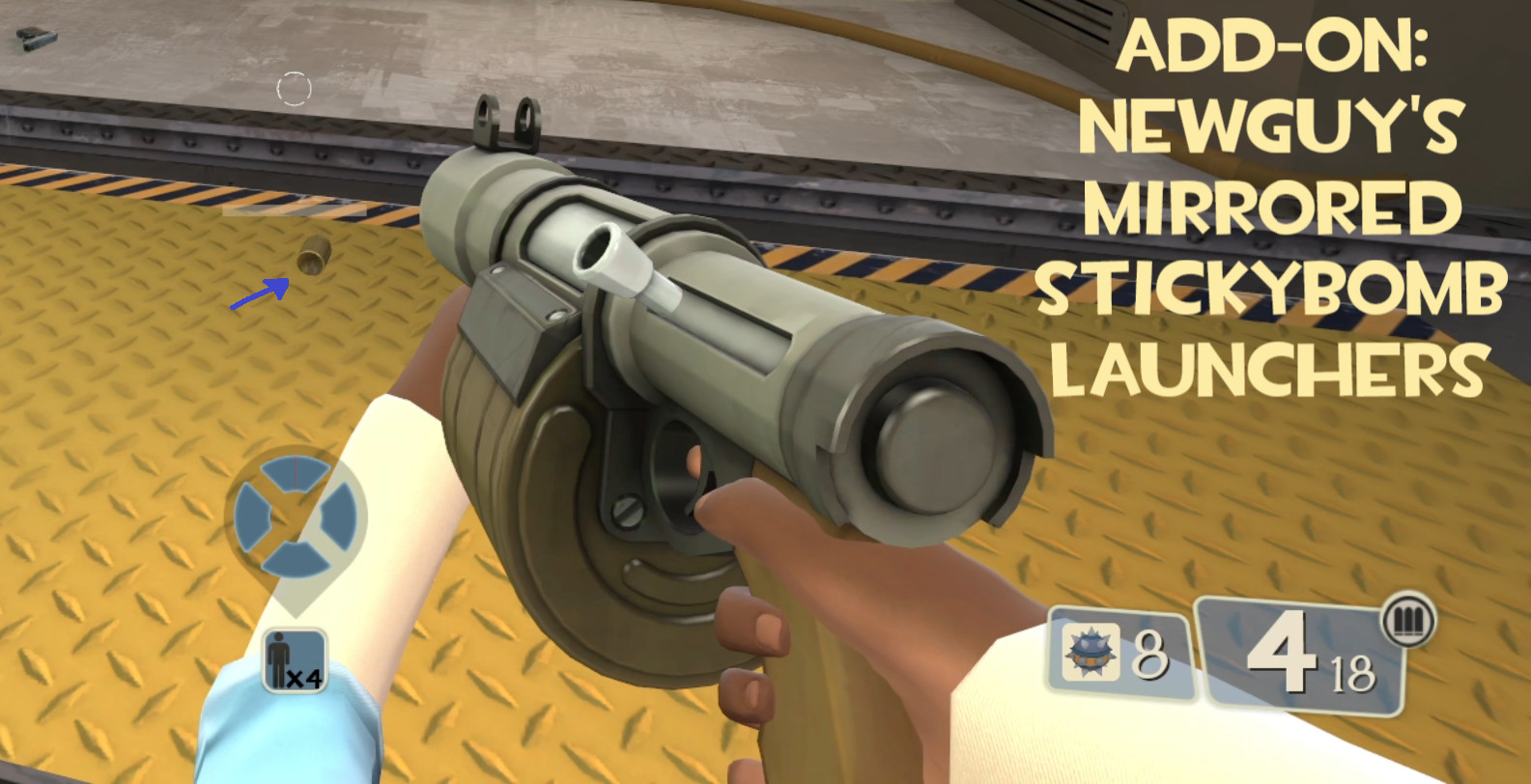 Stickybomb Shell Eject Restoration Mod for Team Fortress 2 | TF2 Mods