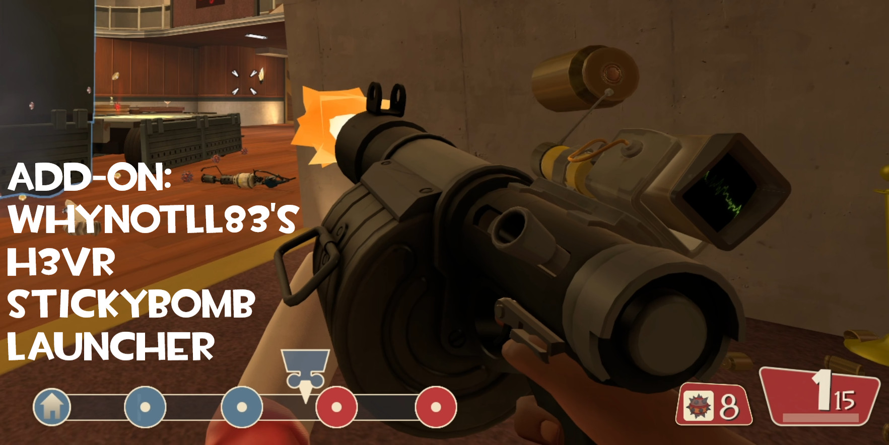 Stickybomb Shell Eject Restoration Mod for Team Fortress 2 | TF2 Mods