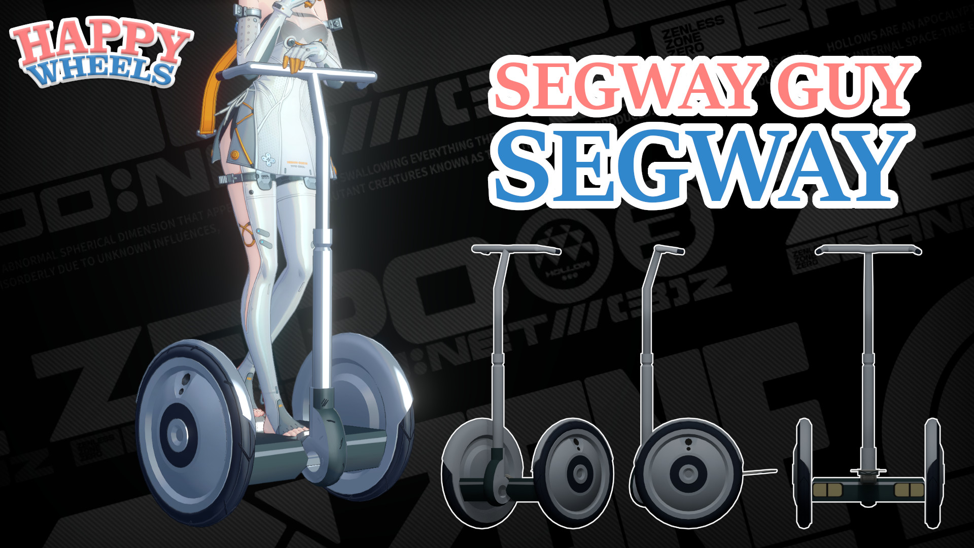 Segway Guy Segway - Happy Wheels - Seed Mod for Zenless Zone Zero | ZZZ ...