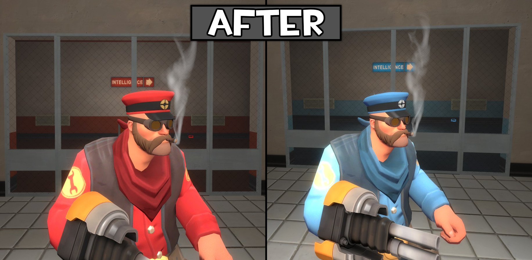 El Patron with Genteel Smoke Mod for Team Fortress 2 | TF2 Mods