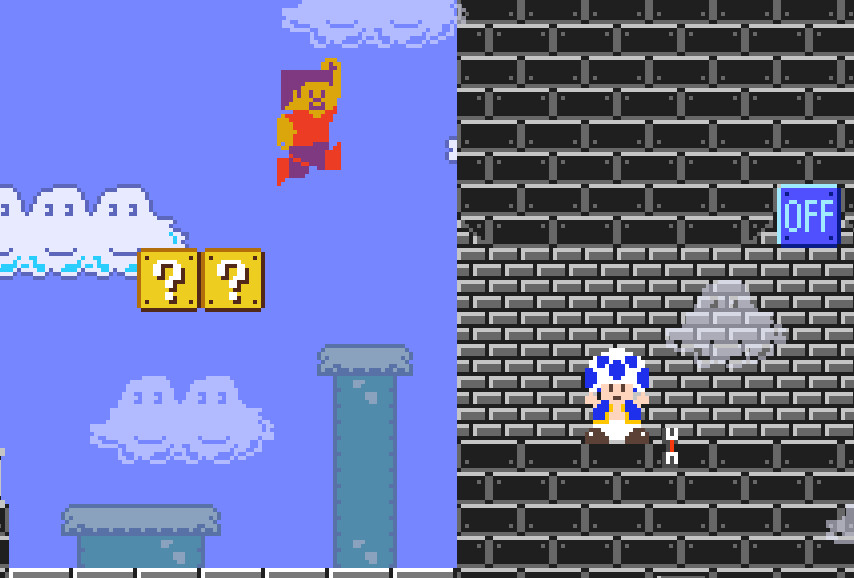 SMB1 Steve Mod for Super Mario Bros. Remastered [Unofficial] | SMB1R Mods