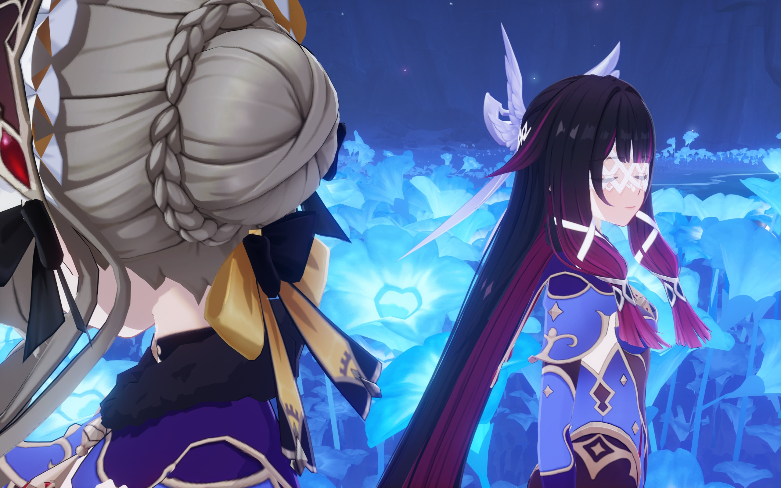 Sandrone, Columbina mona outfit Mod for Genshin Impact | GI Mods