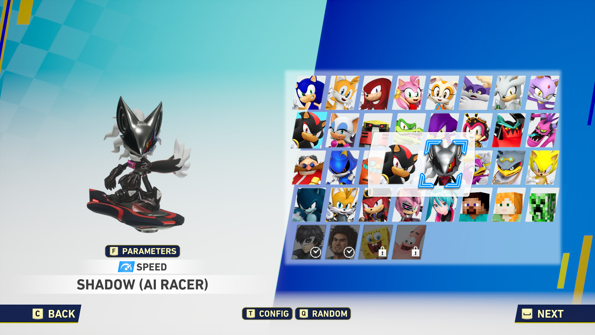 Infinite The Jackal Mod for Sonic Racing: CrossWorlds | SR:CW Mods