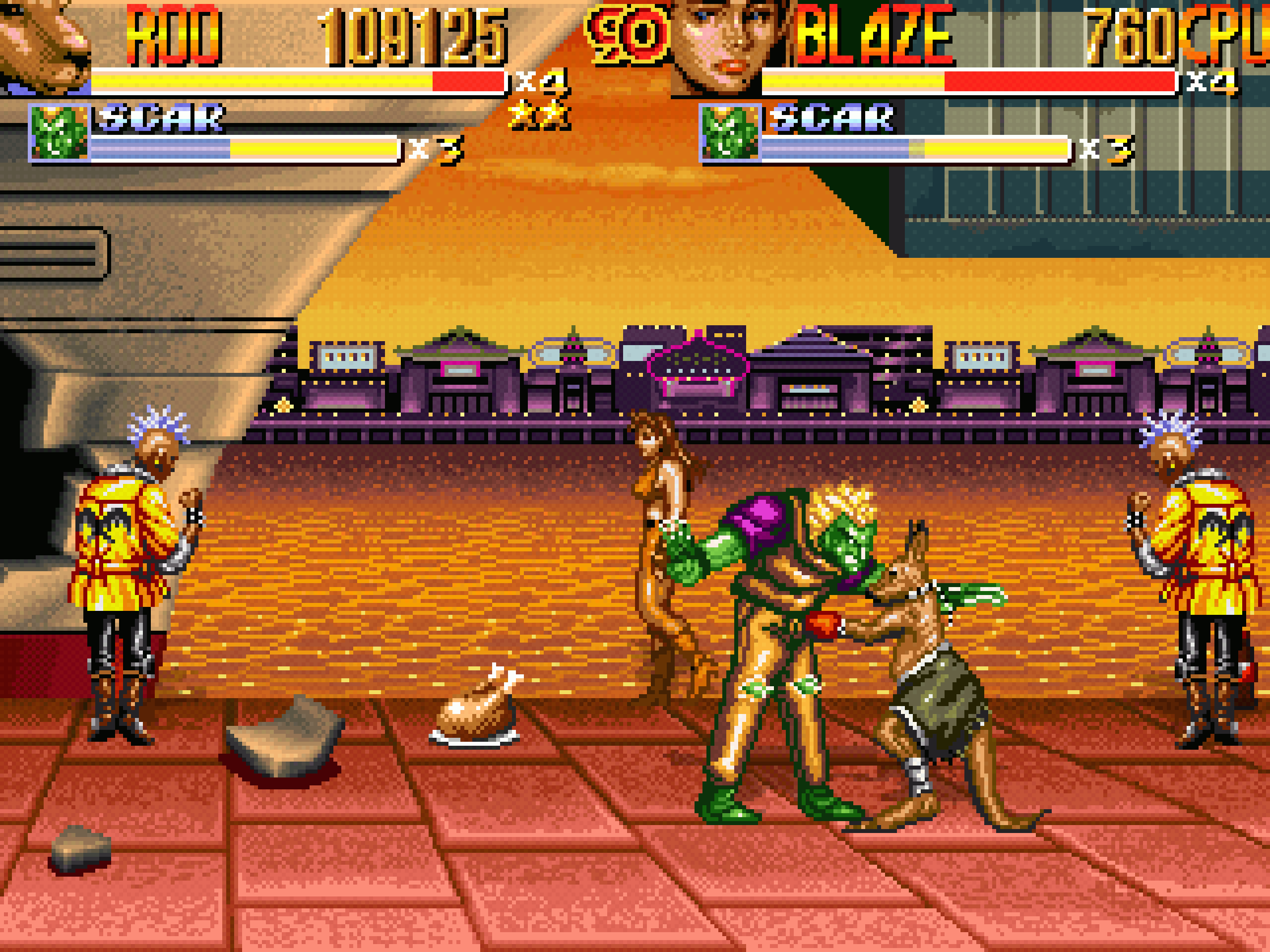 Knuckle Bash Remake v1.1 Mod for Streets of Rage Remake | SoRR Mods