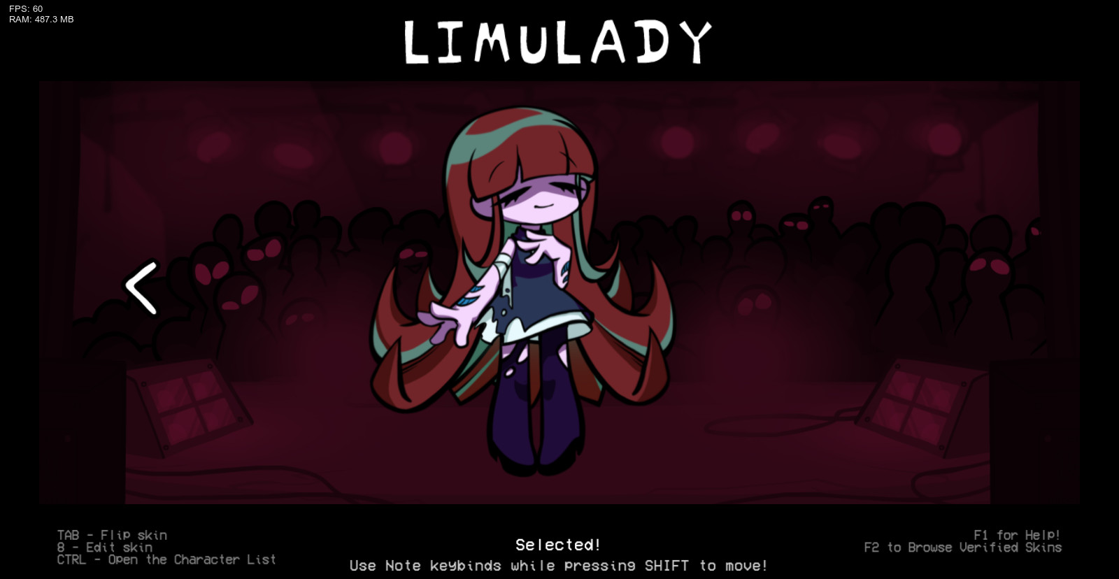 Limulady Skin Psych Online Mod for Friday Night Funkin' | FNF Mods