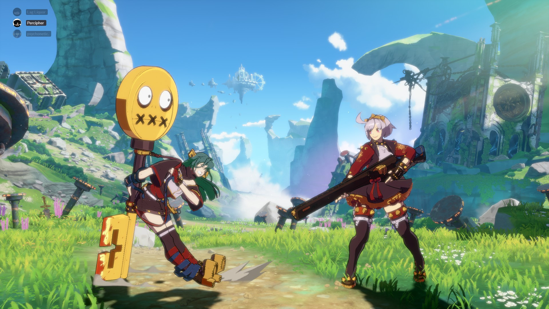 Nier color 14 inspired ABA recolor Mod for GUILTY GEAR -STRIVE- | GGST Mods