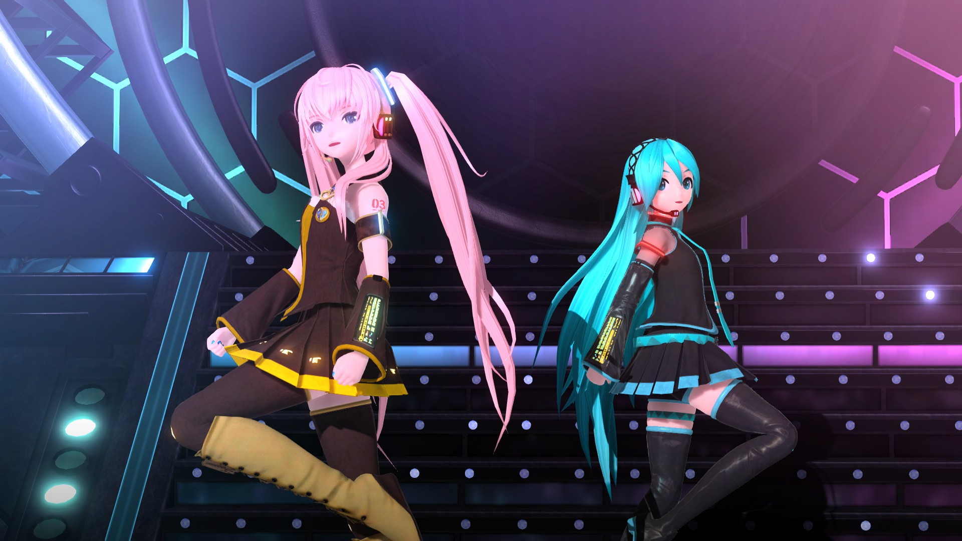 Miku × Luka Outfit Swap Mod for Hatsune Miku: Project DIVA Mega Mix+ ...