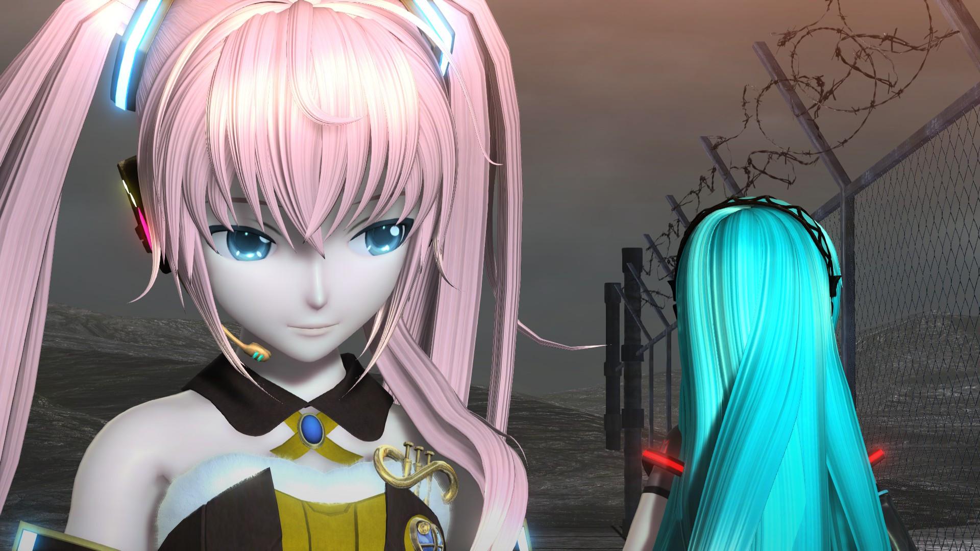 Miku × Luka Outfit Swap Mod for Hatsune Miku: Project DIVA Mega Mix+ ...