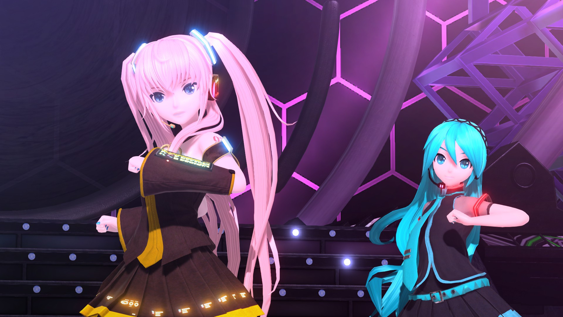 Miku × Luka Outfit Swap Mod for Hatsune Miku: Project DIVA Mega Mix+ ...