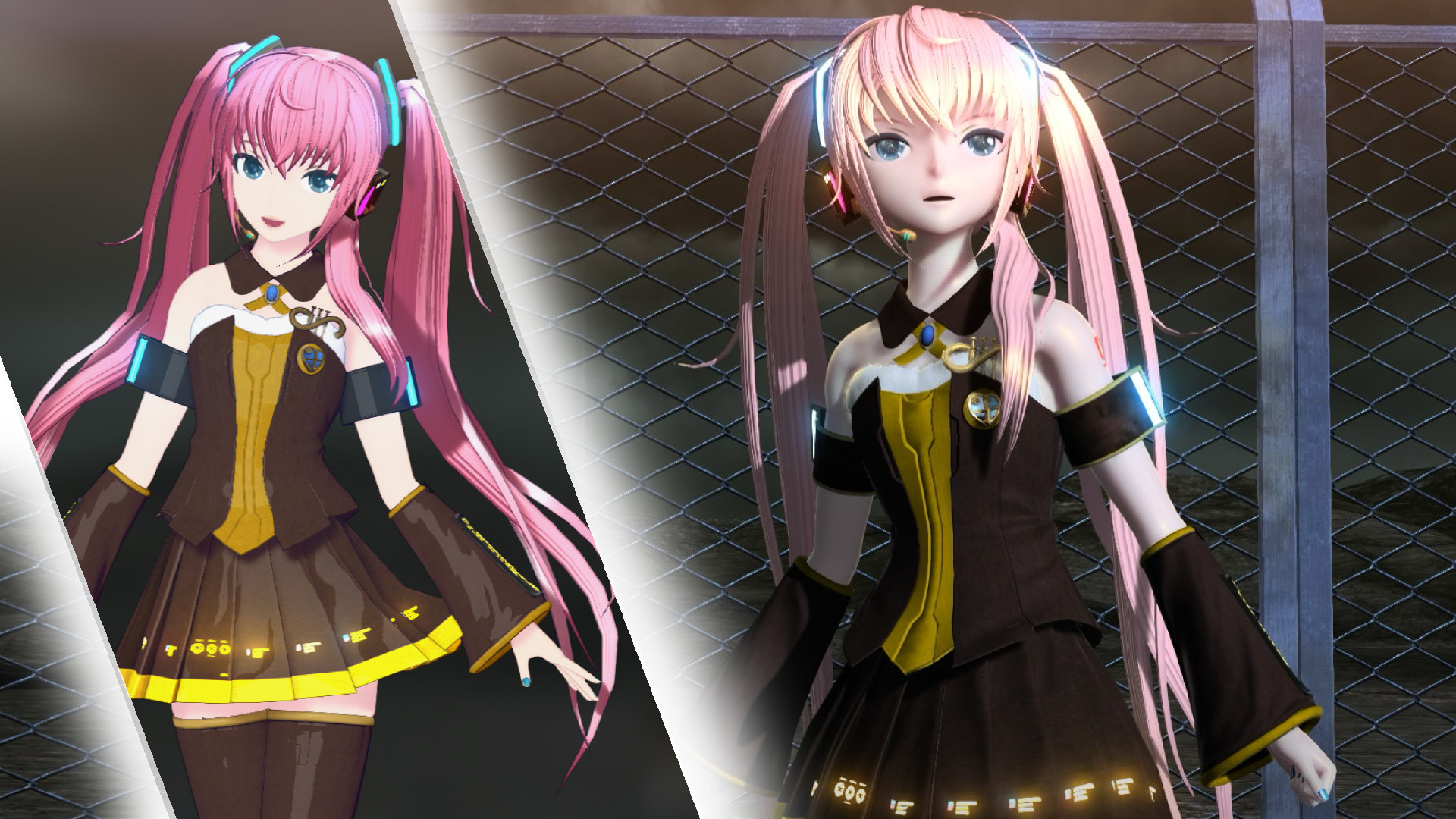 Miku × Luka Outfit Swap Mod for Hatsune Miku: Project DIVA Mega Mix+ ...