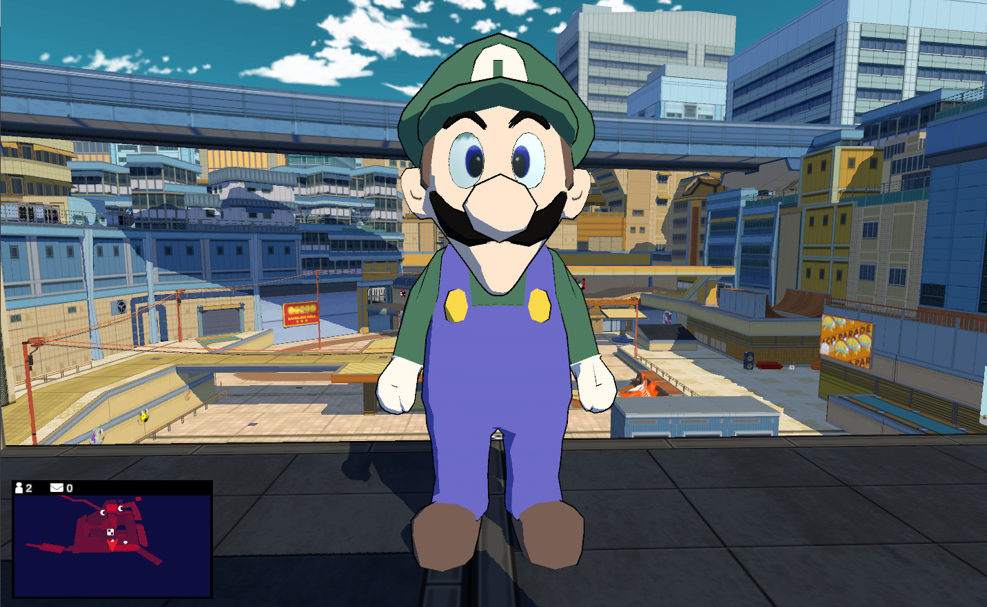 [SENSITIVE CONTENT] Weegee (Bomb Rush Cyberfunk X Super Mario(?)/YTP ...