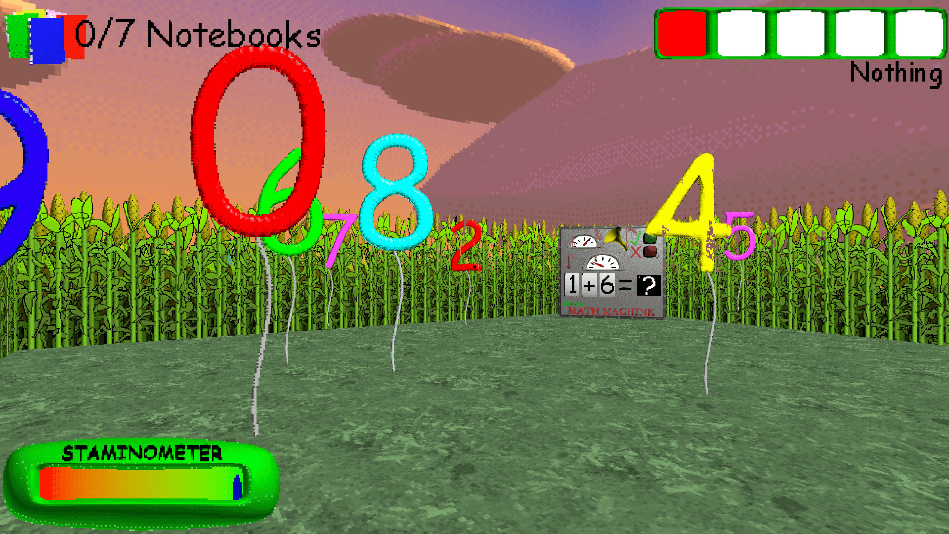 Baldi's Corn Maze Revisited Mod for Baldi's Basics | Baldi Mods