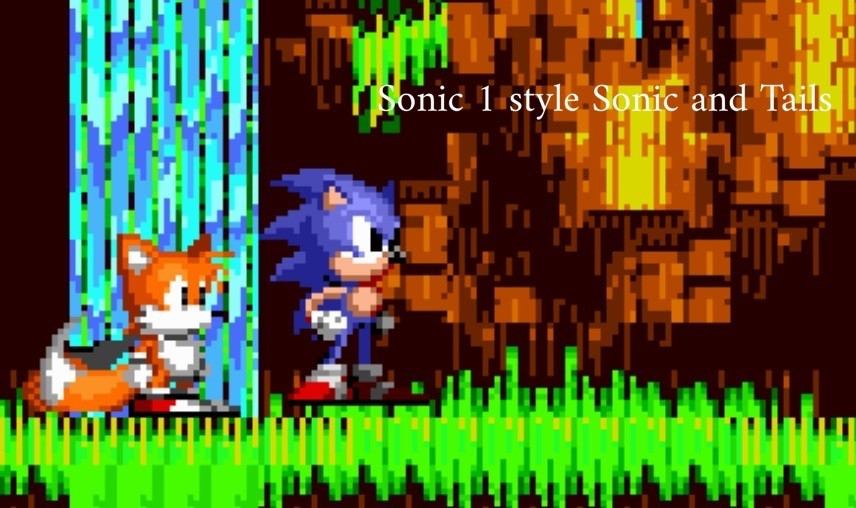 Sonic 1 style sonic and tails Mod for Sonic 3 A.I.R. | S3AIR Mods