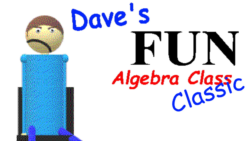 Dave from Dave's fun algebra class "Classic" Mod for Dr. Robotnik's ...