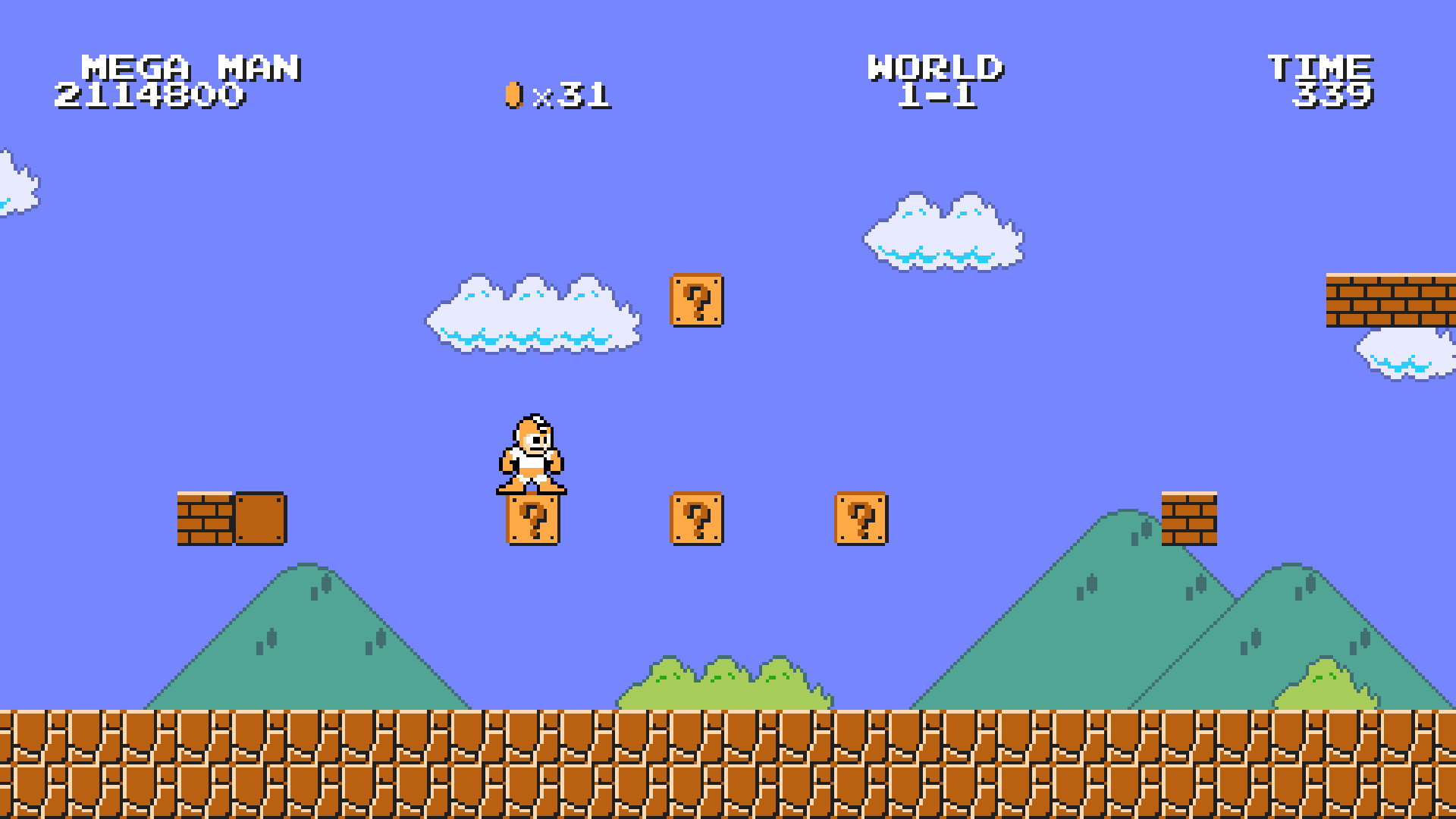 Mega Man Mod for Super Mario Bros. Remastered [Unofficial] | SMB1R Mods