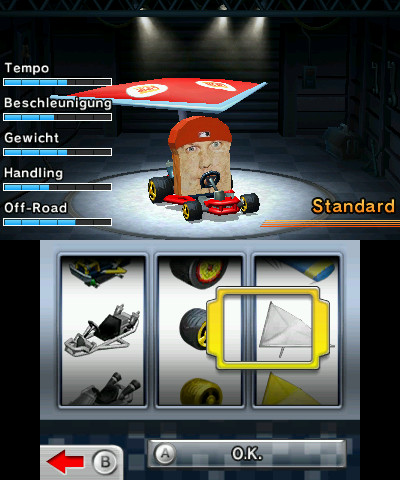Bread Durst (Limp Bizkit) Mod for Mario Kart 7 | MK7 Mods