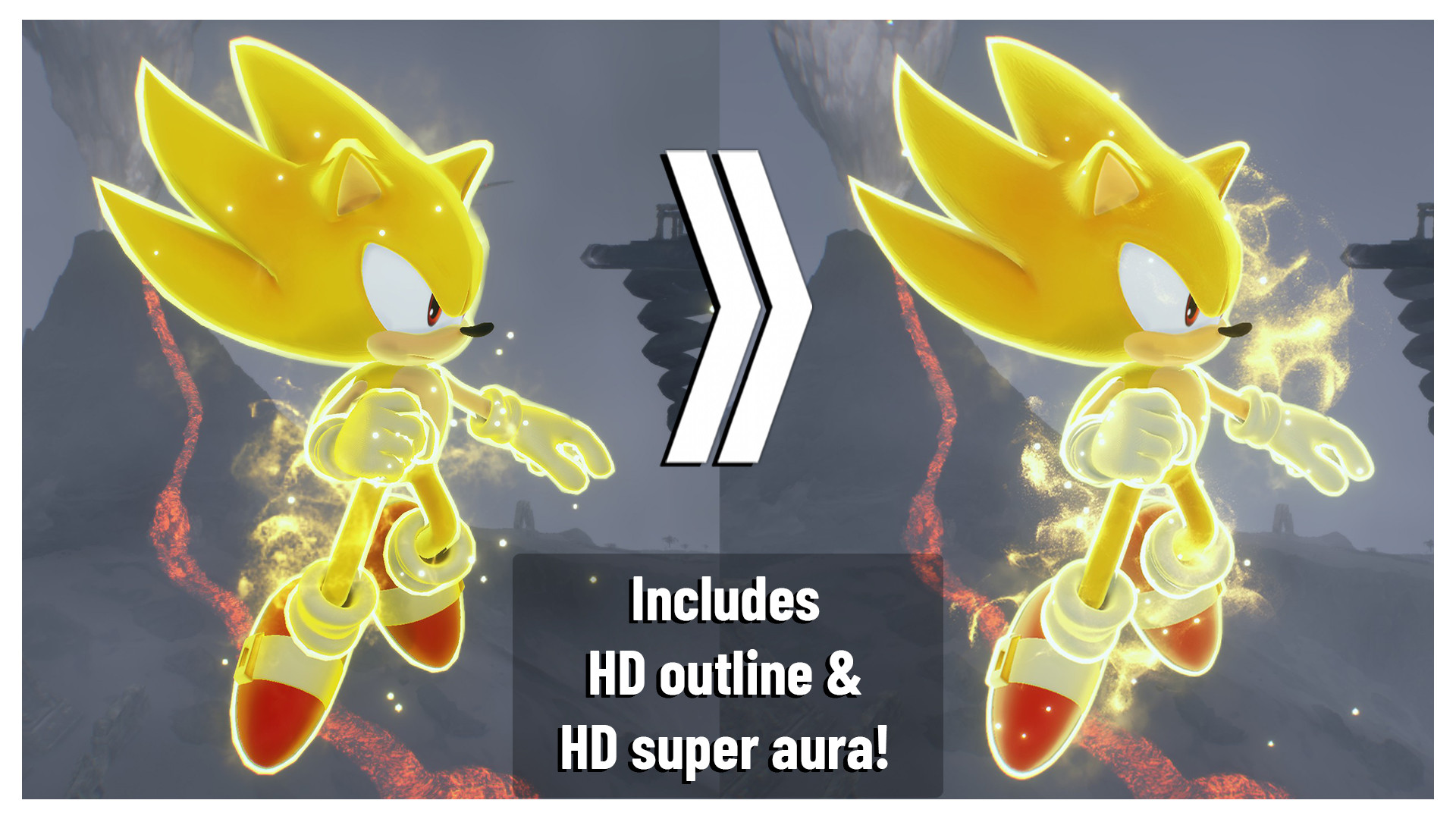 Improved Super Sonic Mod for Sonic Frontiers | Frontiers Mods