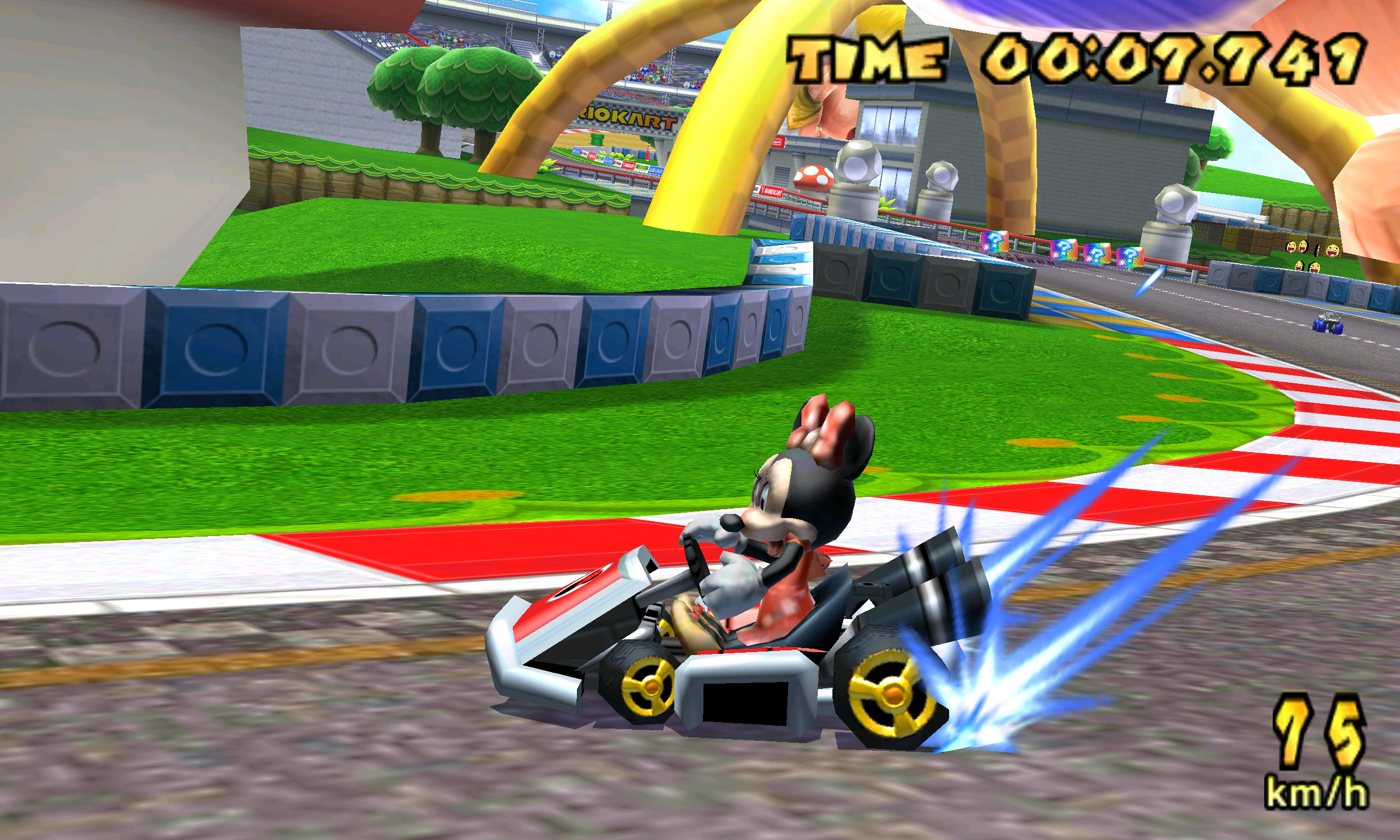 Minnie mouse Mod for Mario Kart 7 | MK7 Mods