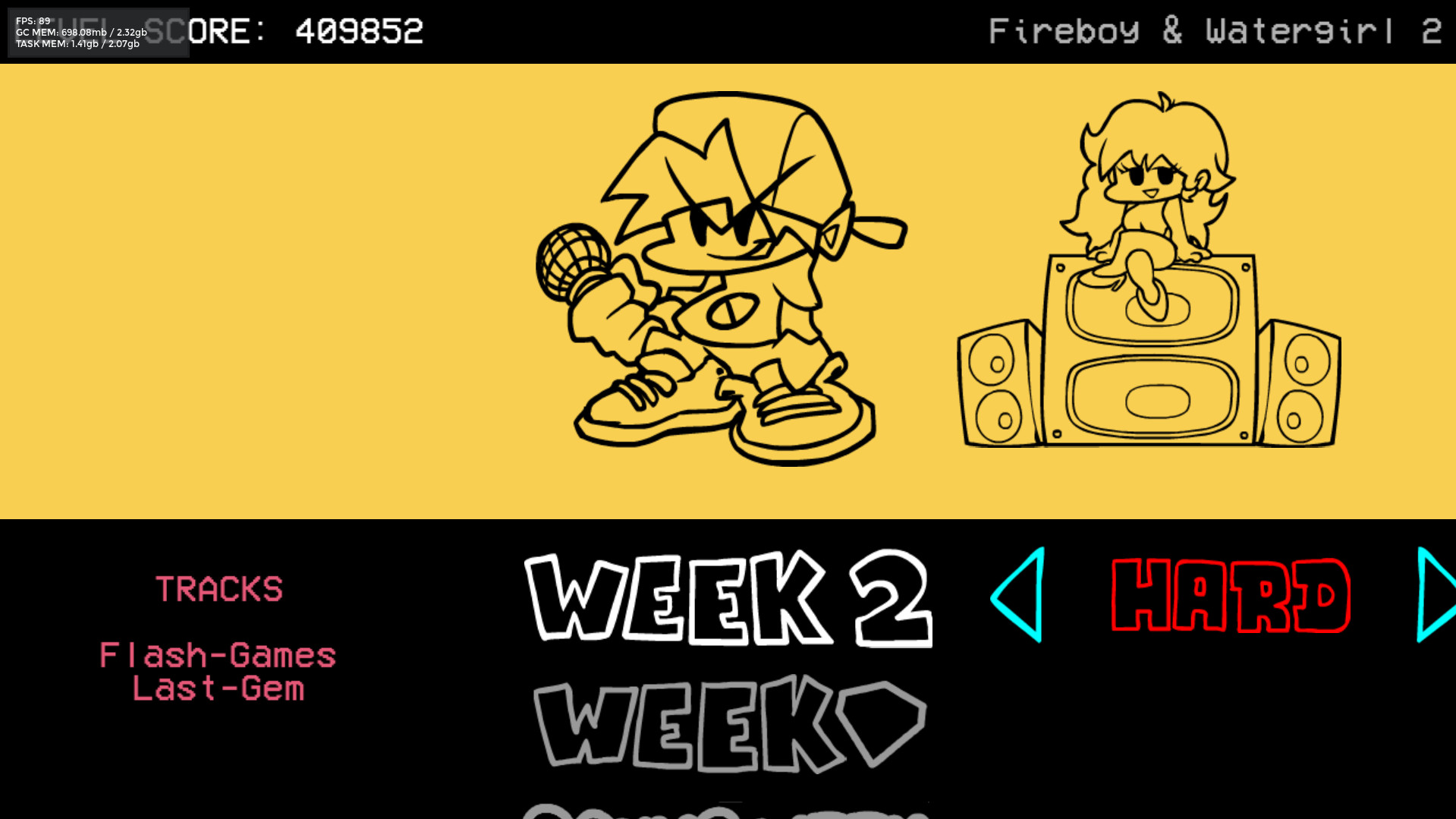 Fireboy and Watergirl VSlice Mod for Friday Night Funkin' | FNF Mods
