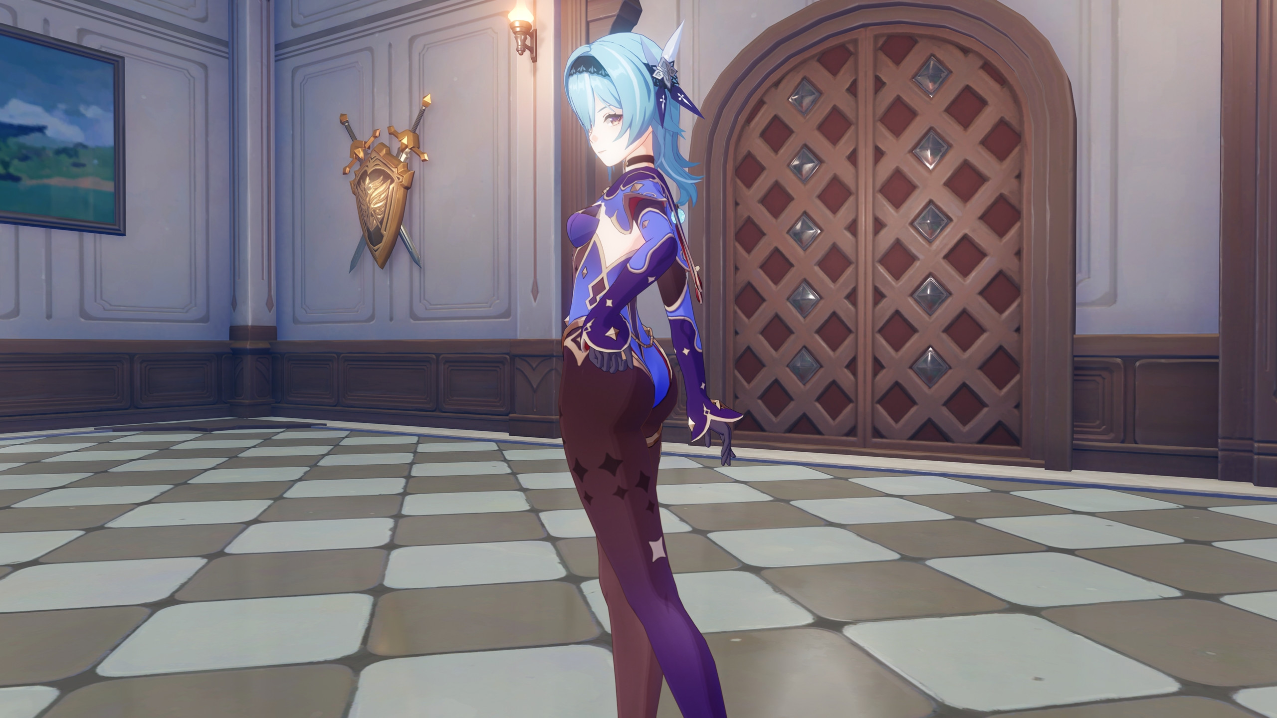 Eula mona outfit(+ponytail) Mod for Genshin Impact | GI Mods