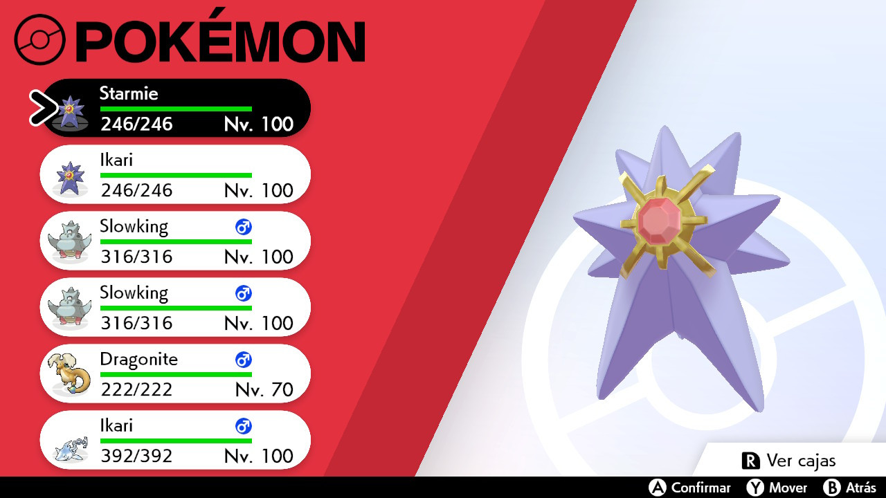 Mega Starmie concept of filtration Mod for Pokemon Sword & Shield ...