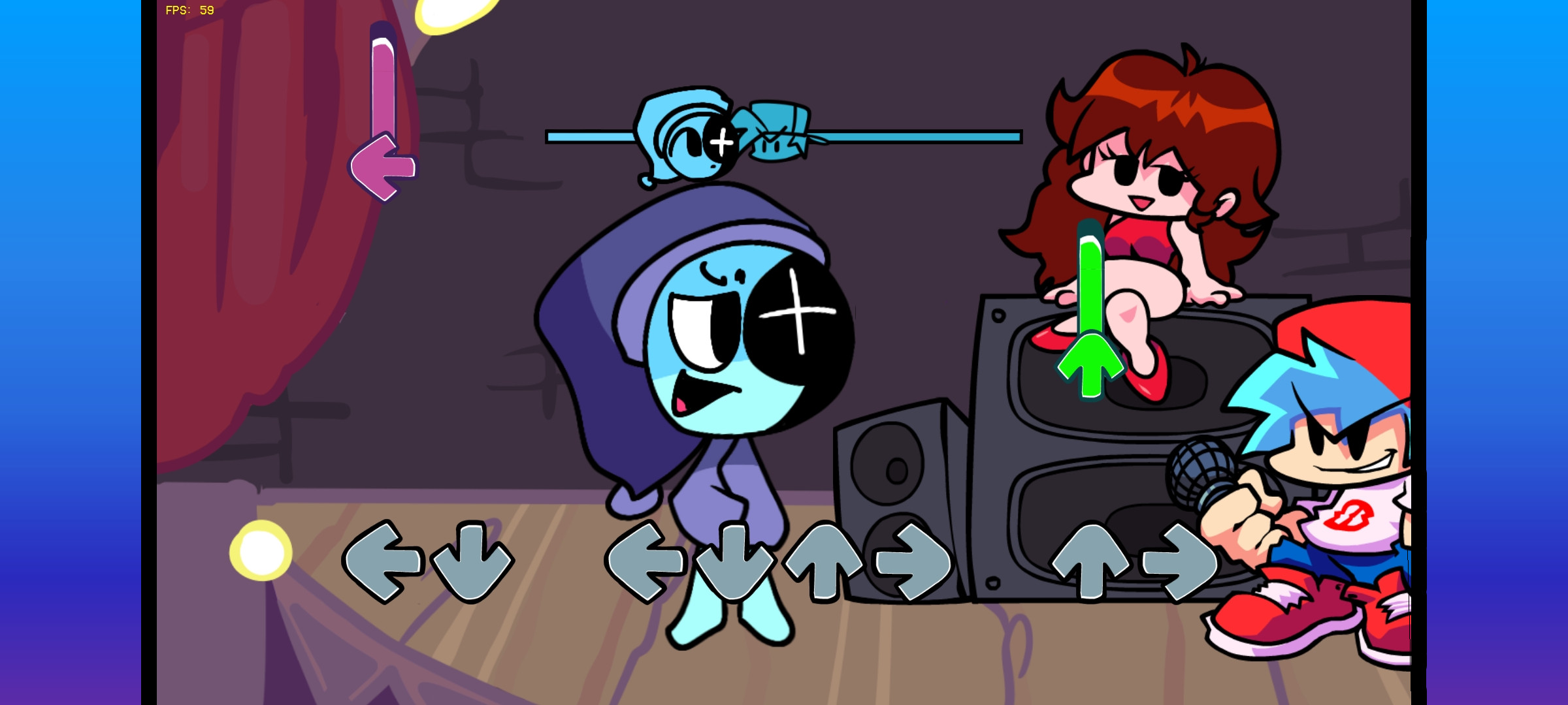 Friday Night Funkin' Dandy's World - back stage Mod for Friday Night ...