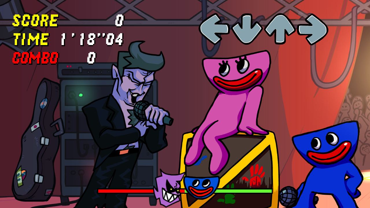 Classic Sonic HUD for Base Game/V-slice Mod for Friday Night Funkin ...