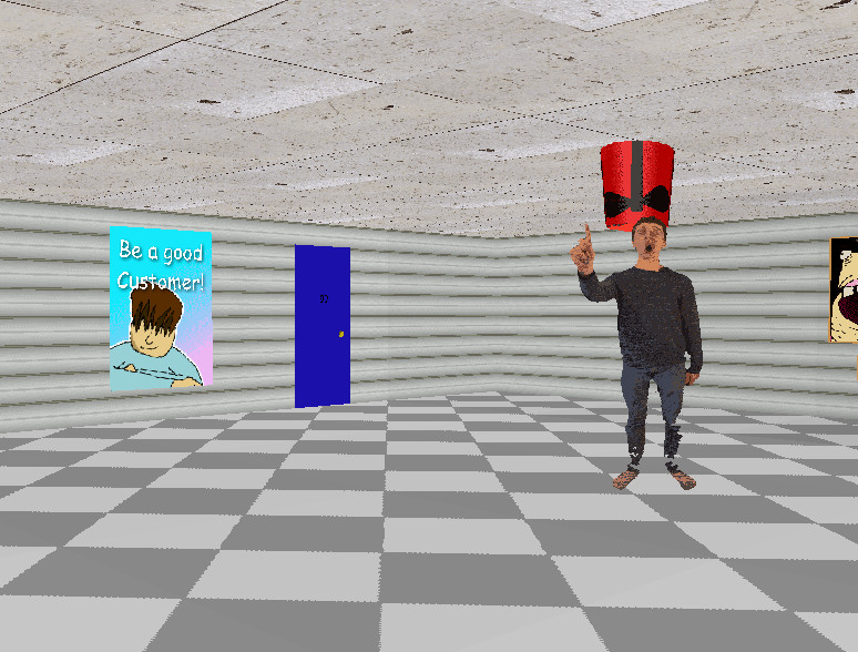 Johnny's Supermarket! (BB+ Level!) Mod for Baldi's Basics | Baldi Mods