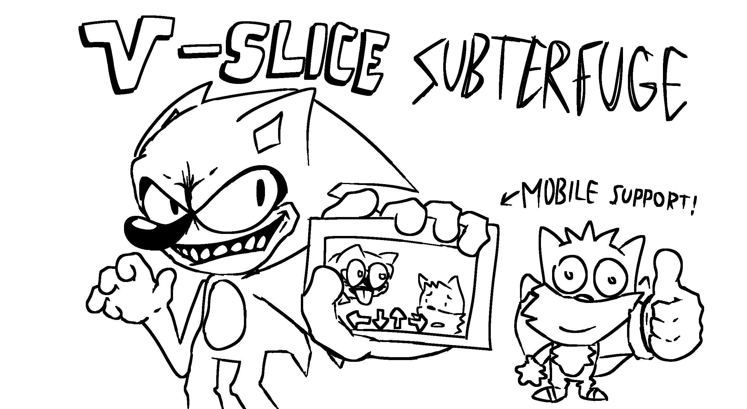 Subterfuge on V-Slice Mod for Friday Night Funkin' | FNF Mods