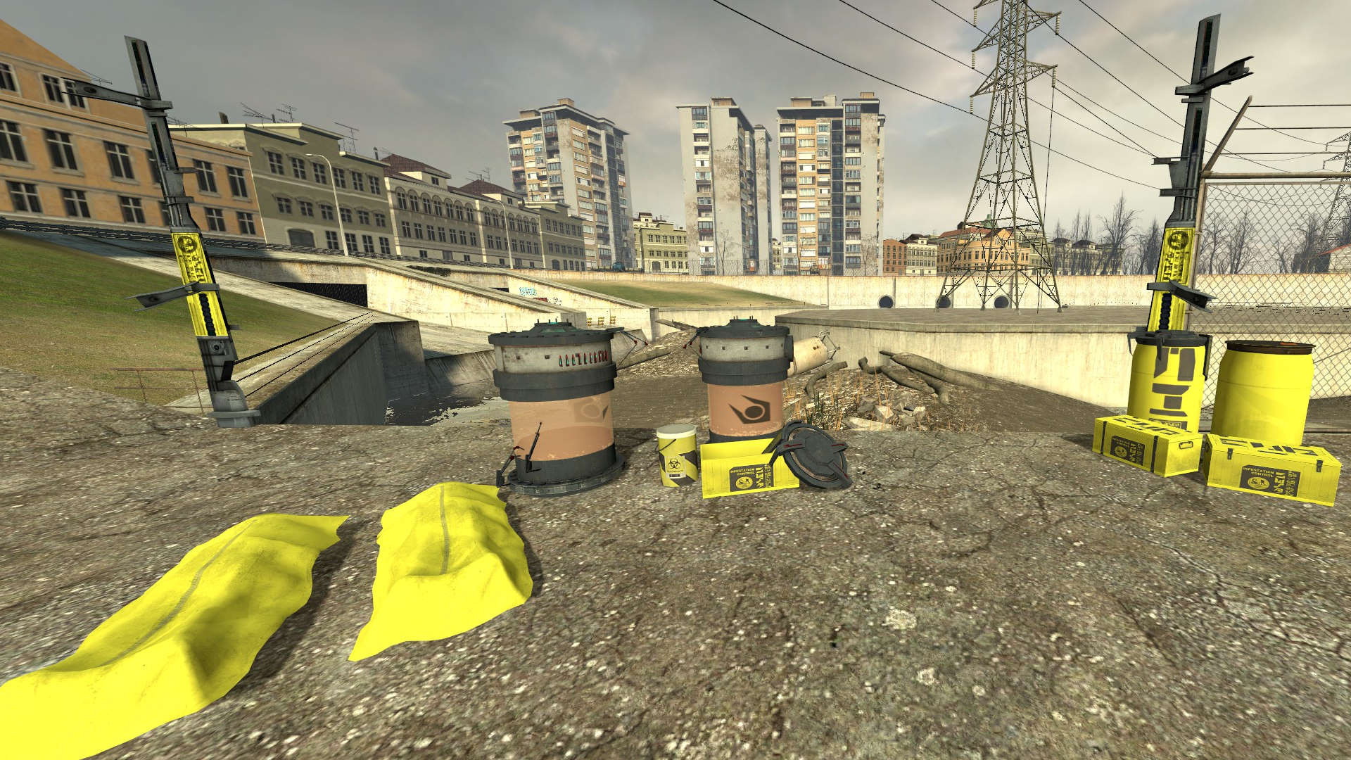 Half life 2 style HLA infestation control props Mod for Source Engine ...