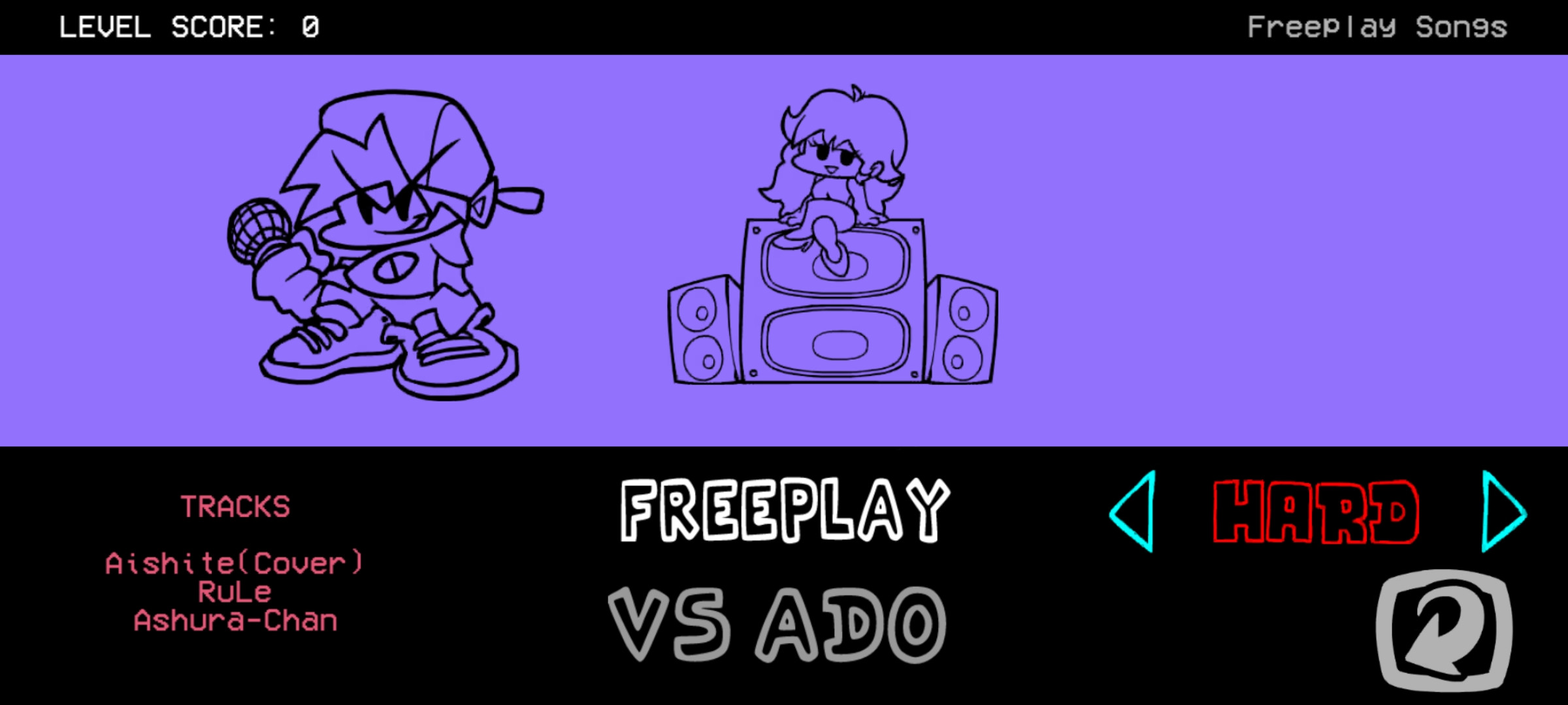VS ADO (V-Slice) Mod for Friday Night Funkin' | FNF Mods
