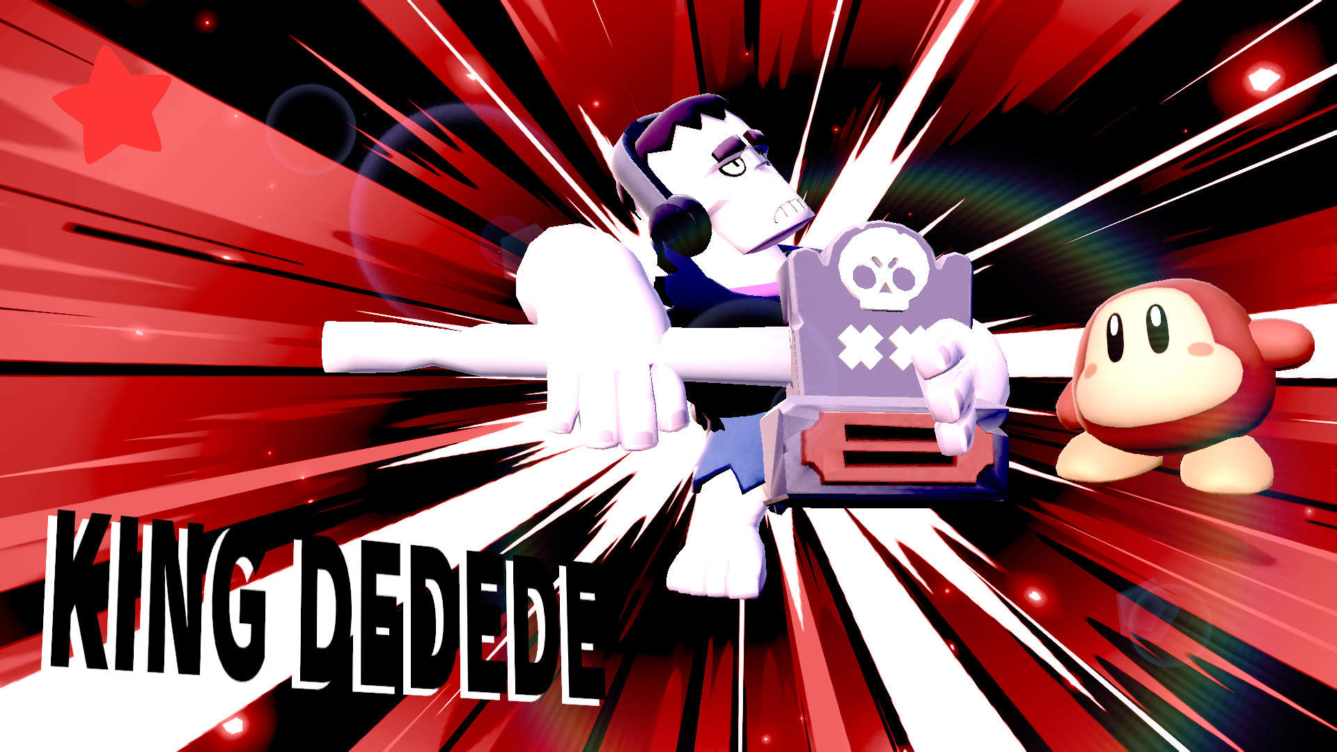 Frank (Brawl Stars) Over King Dedede Mod for Super Smash Bros. Ultimate ...