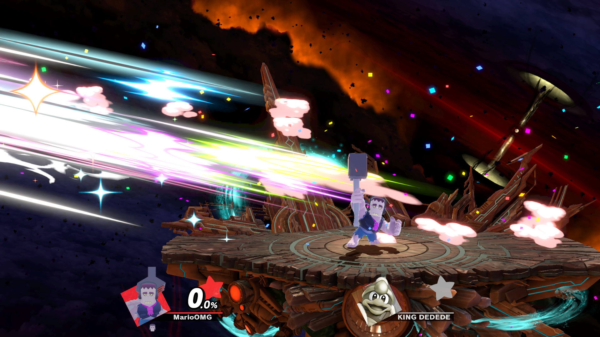 Frank (Brawl Stars) Over King Dedede Mod for Super Smash Bros. Ultimate ...