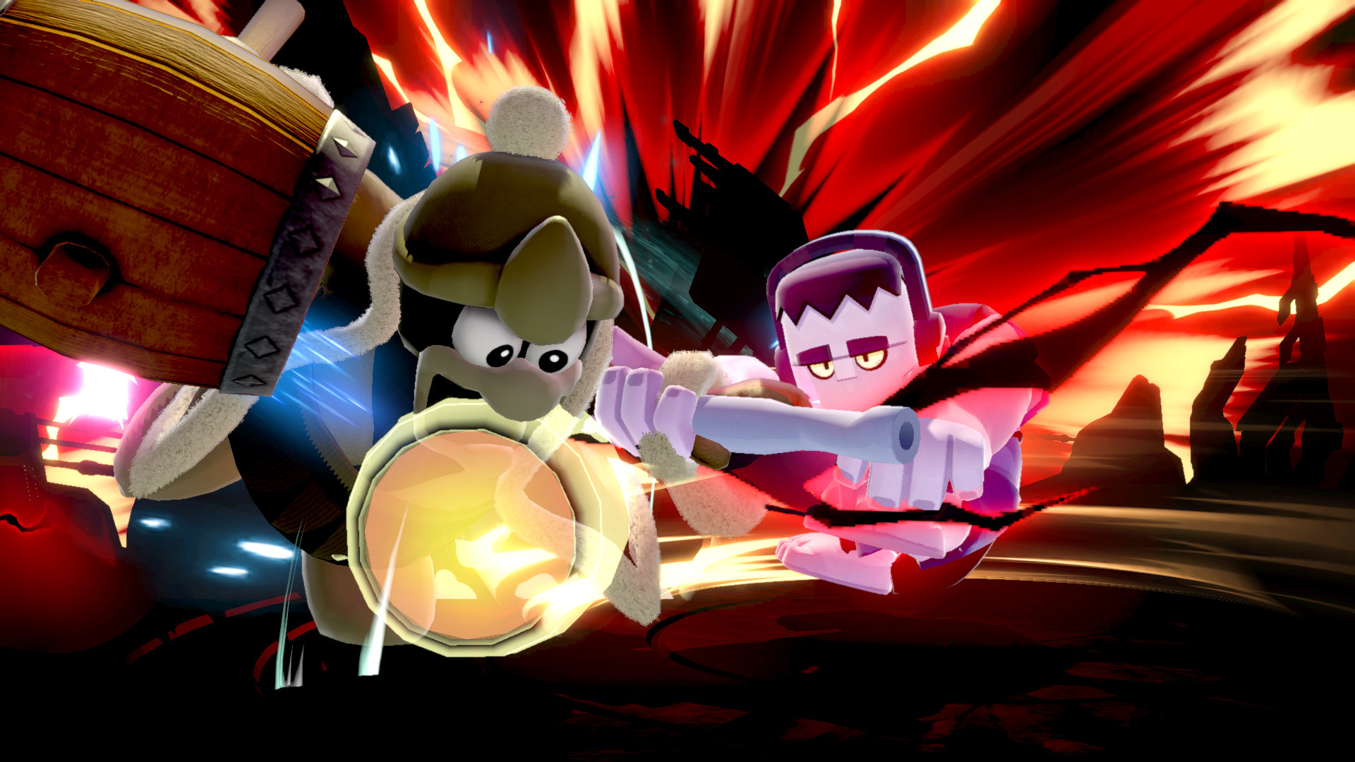 Frank (Brawl Stars) Over King Dedede Mod for Super Smash Bros. Ultimate ...