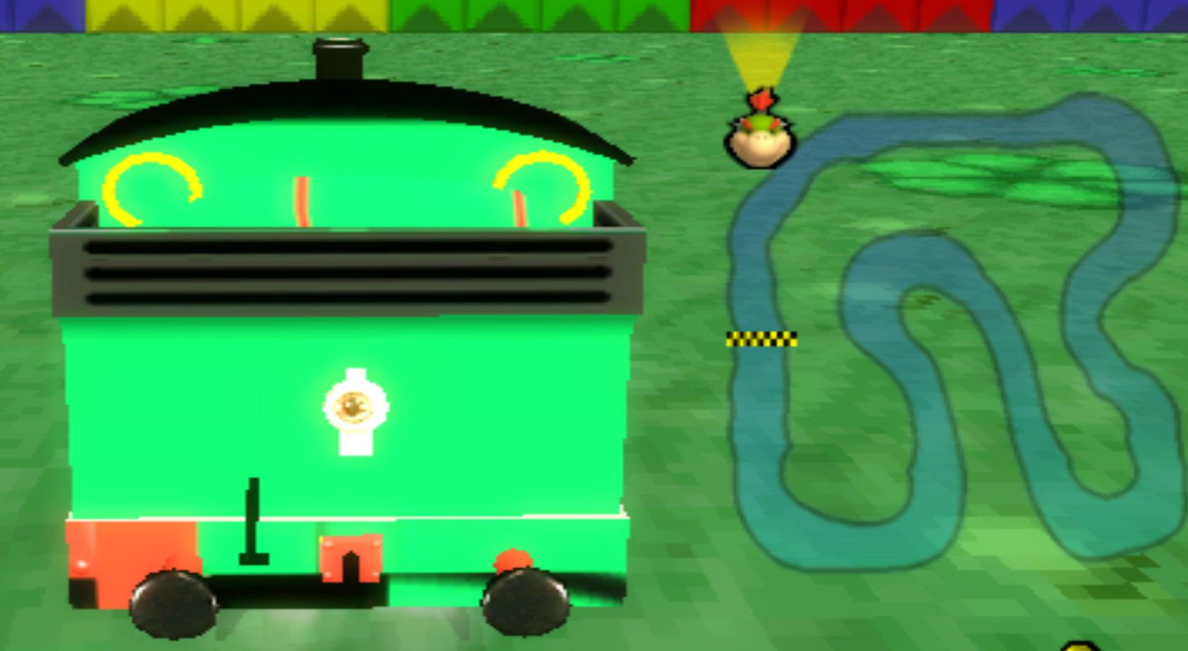 Percy the tank engine in mkwii Mod for Mario Kart Wii | MKWii Mods