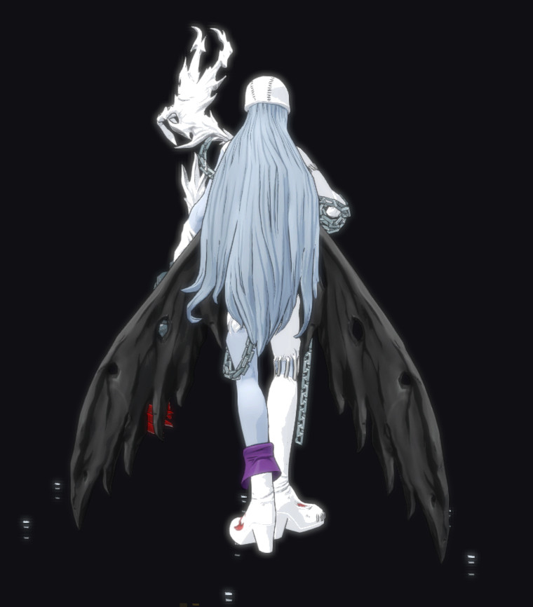 LadyDevimon Black and White Mod for Digimon Story Time Stranger | DSTS Mods