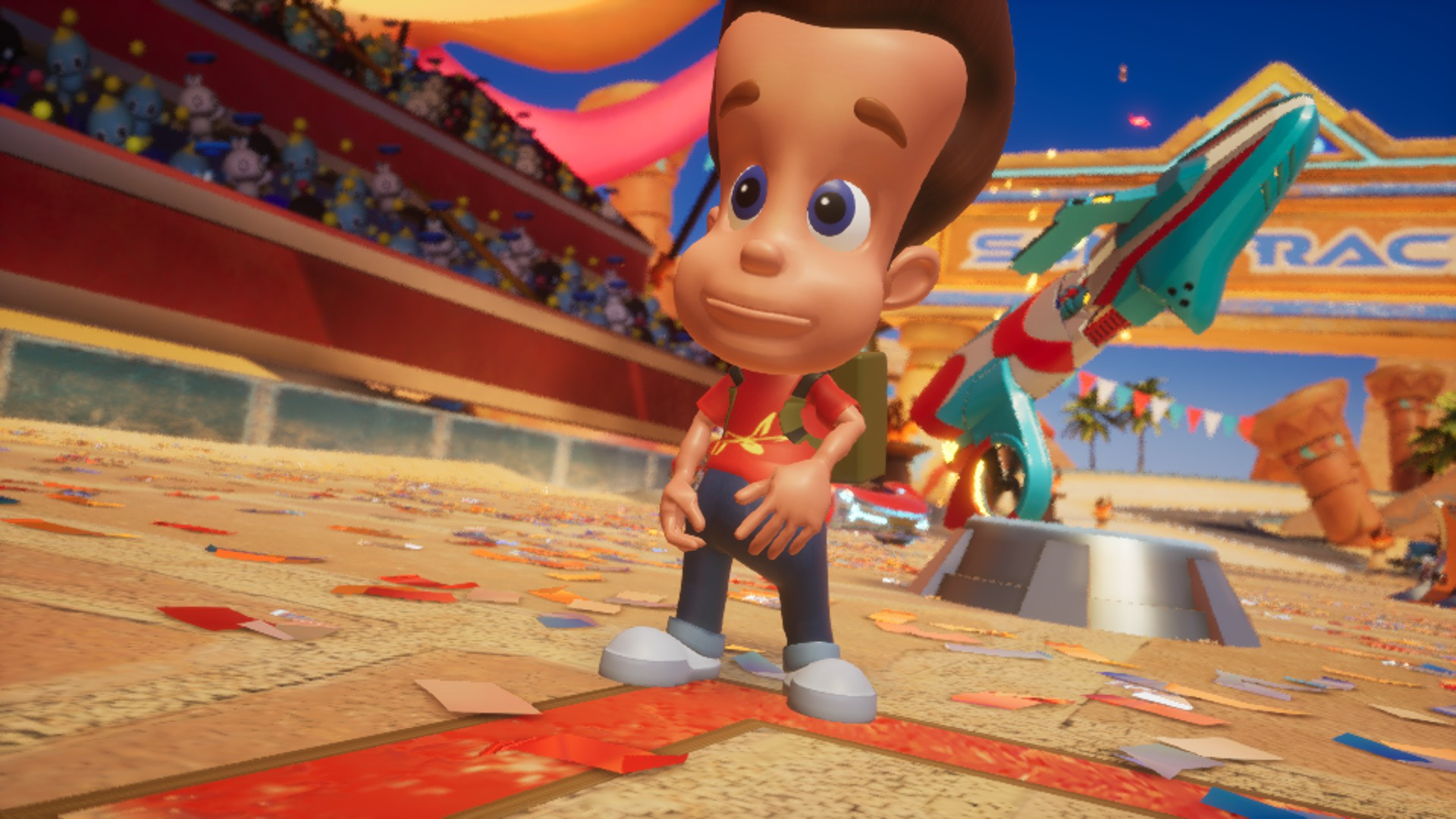 Jimmy Neutron Mod for Sonic Racing: CrossWorlds | SR:CW Mods