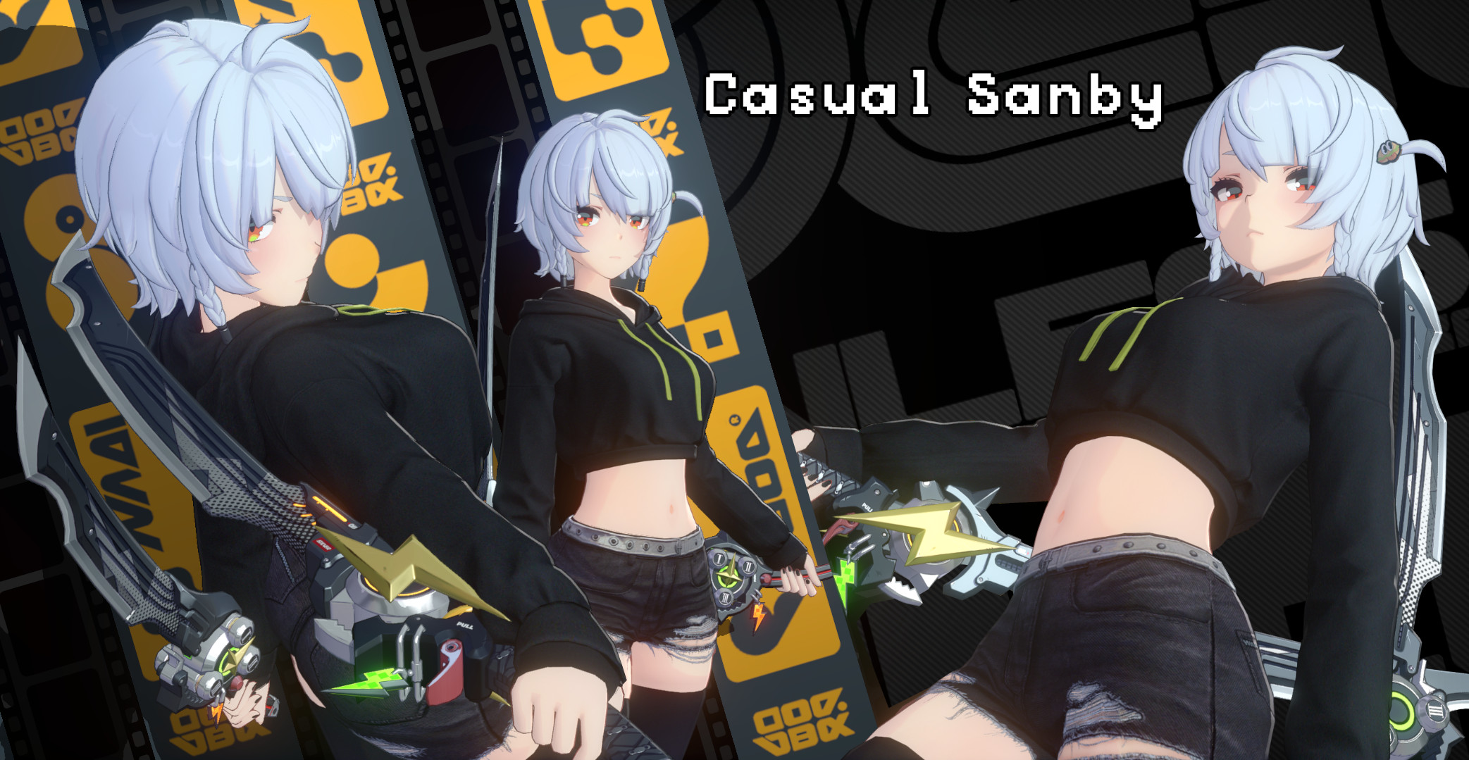 Casual Sanby Mod for Zenless Zone Zero | ZZZ Mods