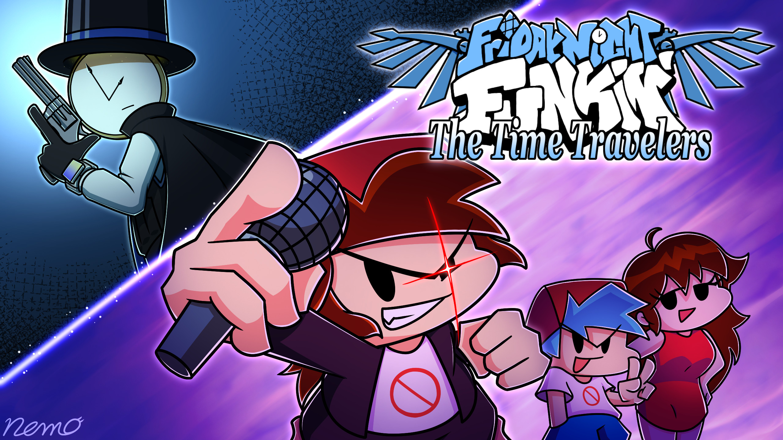 Friday Night Funkin': The Time Travelers Mod for Friday Night Funkin ...