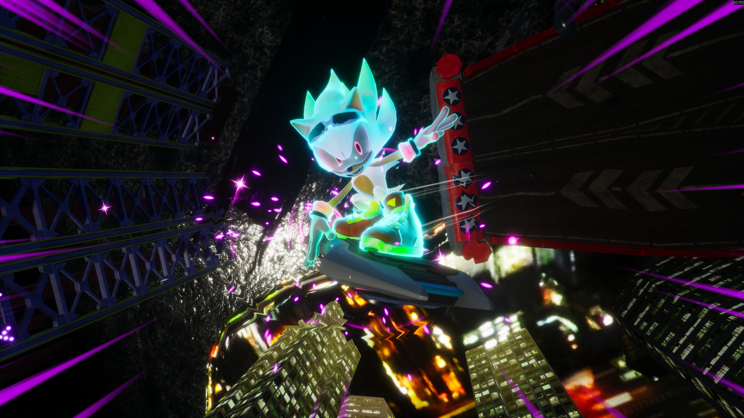 Transformable Super Sonic (Riders) Mod for Sonic Racing: CrossWorlds ...