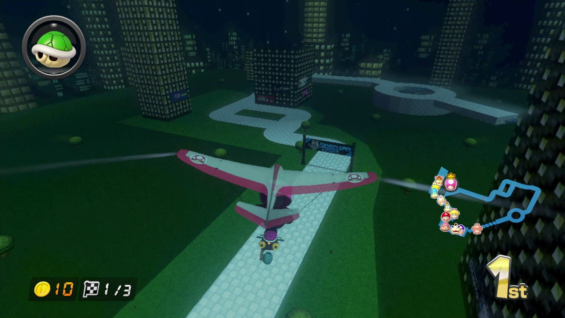 Skyscraper Circuit (Pucci95) Mod for Mario Kart 8 | MK8 Mods